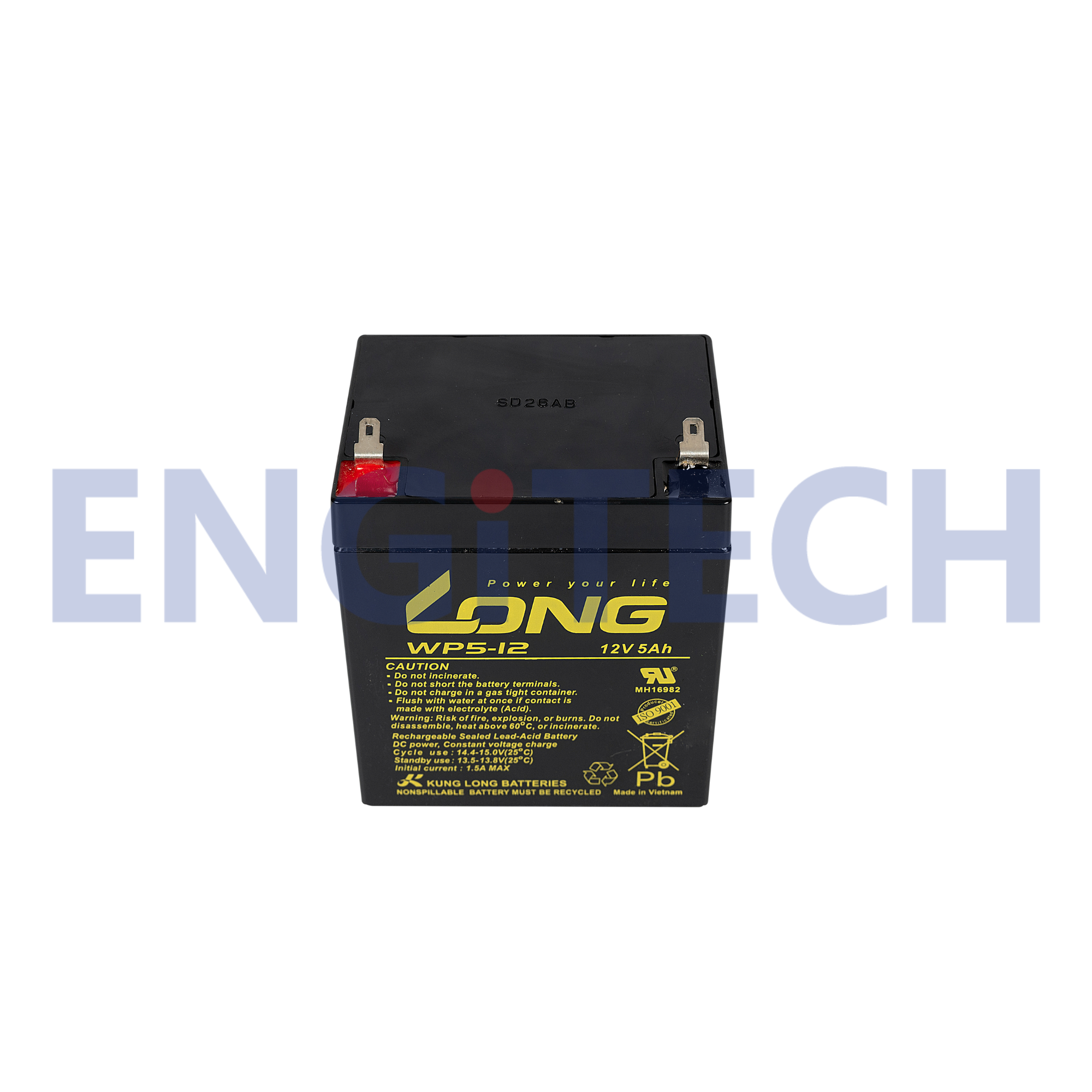 Long WP5-12 (12V5AH) ประกัน 1 ปี - Engitechpower